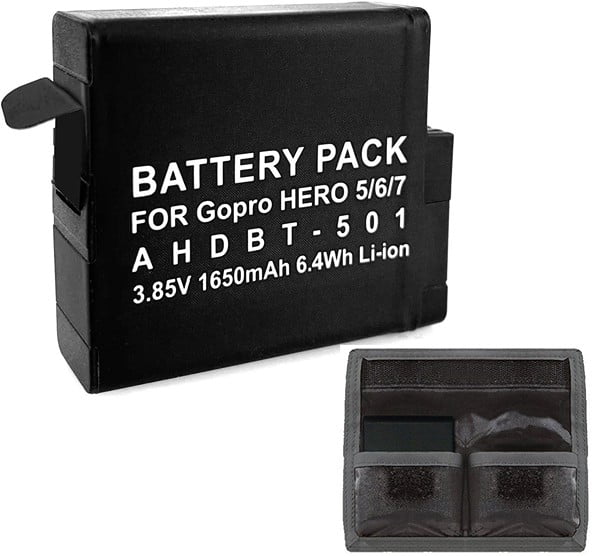 Acuvar Replacement Rechargeable Battery for GoPro HERO 5 Camera with ...