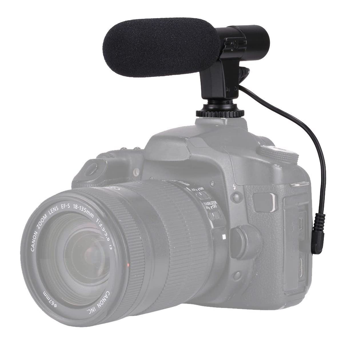 Acuvar Universal Mini Shotgun Microphone for Smartphones, Cameras ...