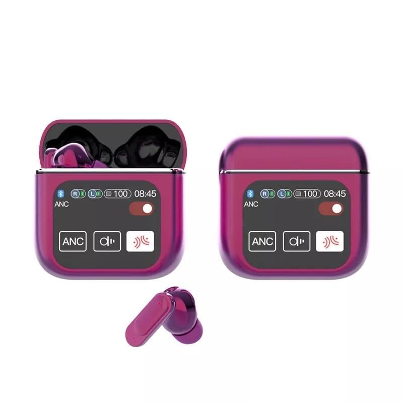 Acuvar Wireless Earbuds Bluetooth Headphones with LED Display, Stereo ...