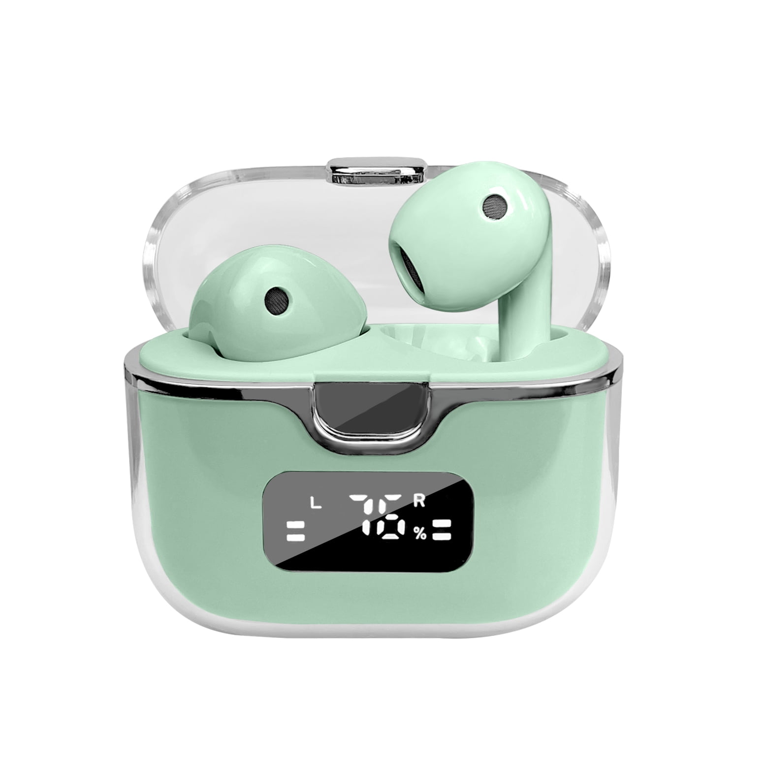 Acuvar Wireless Bluetooth 5.2 Earbuds, IPX7 Waterproof, with Mic, USB C ...