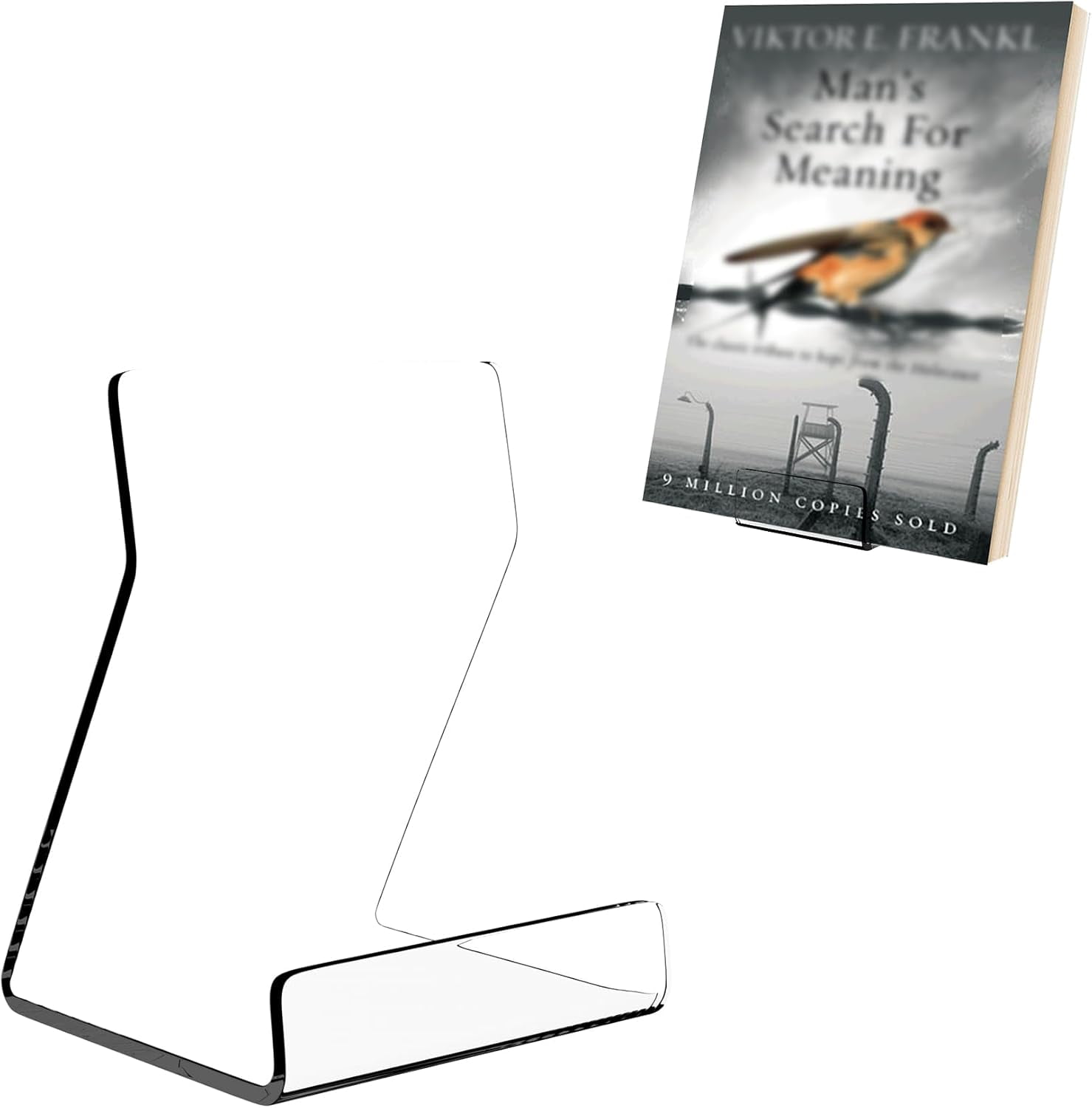 Acylic Upright Display Stand, 10PC 4 Inch Clear Display Holder Easel ...