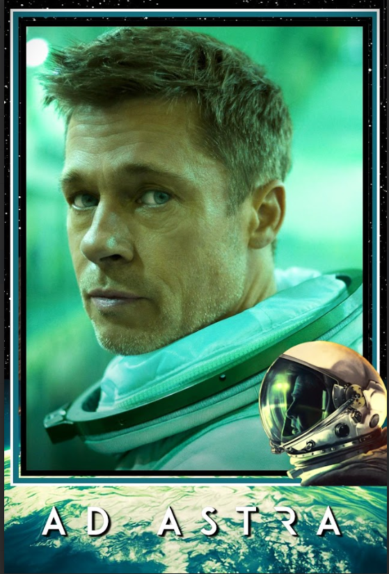 Ad Astra (2019) Poster - 24x36 | Brad Pitt | Sci-Fi Drama | Space Exploration - Walmart.com
