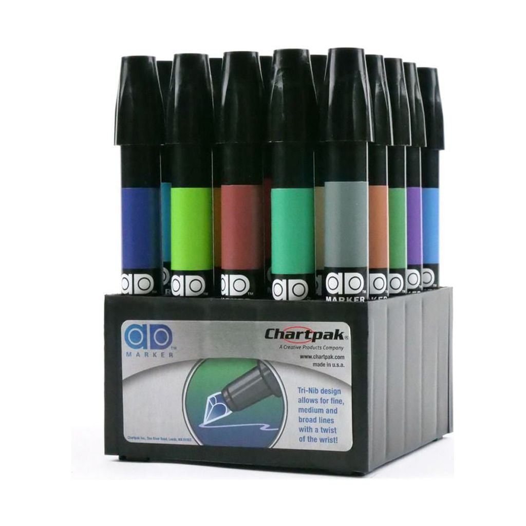 Ad Marker Art Director Set 25 Colors - Walmart.com