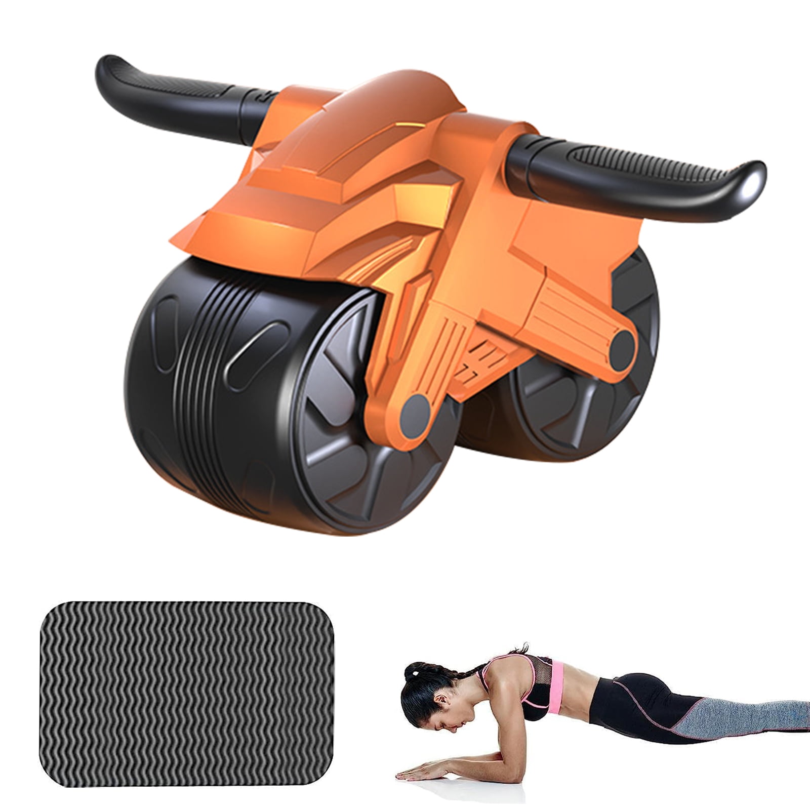 Ad Roller Wheel, NEW Advanced Automatic Rebound Abdominal Exercise ...