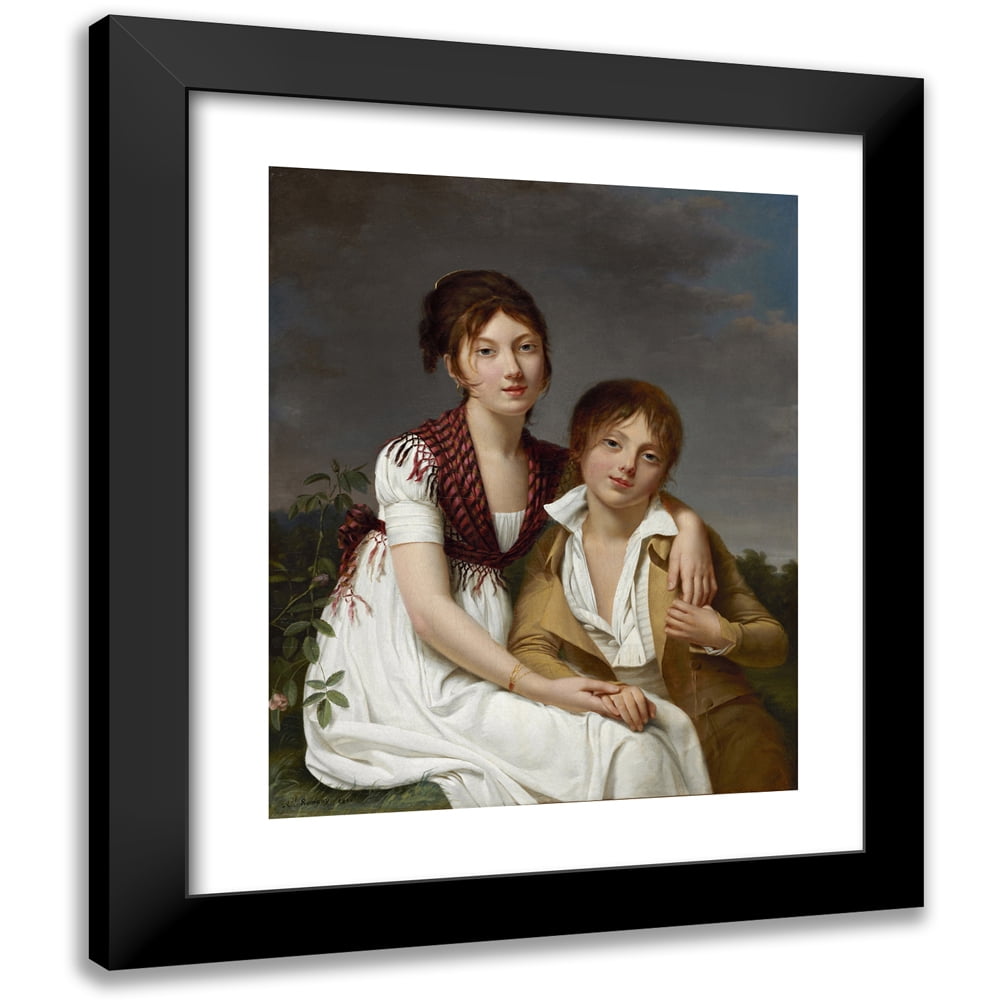 Adèle Romany 12x14 Black Modern Framed Museum Art Print Titled ...