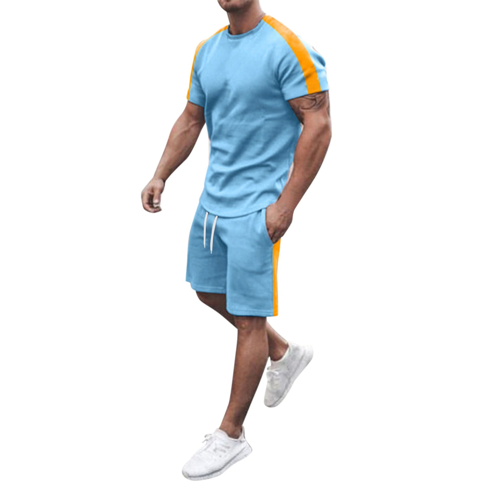 Adbfjaf Summer Male Suit For Men Men Summer Spring And Summer Striped