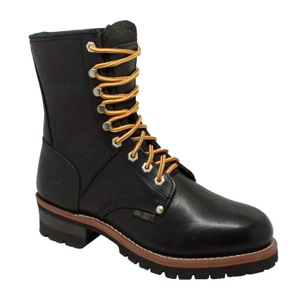 AdTec Men's 1439 9" Logger Work Boots - Walmart.com