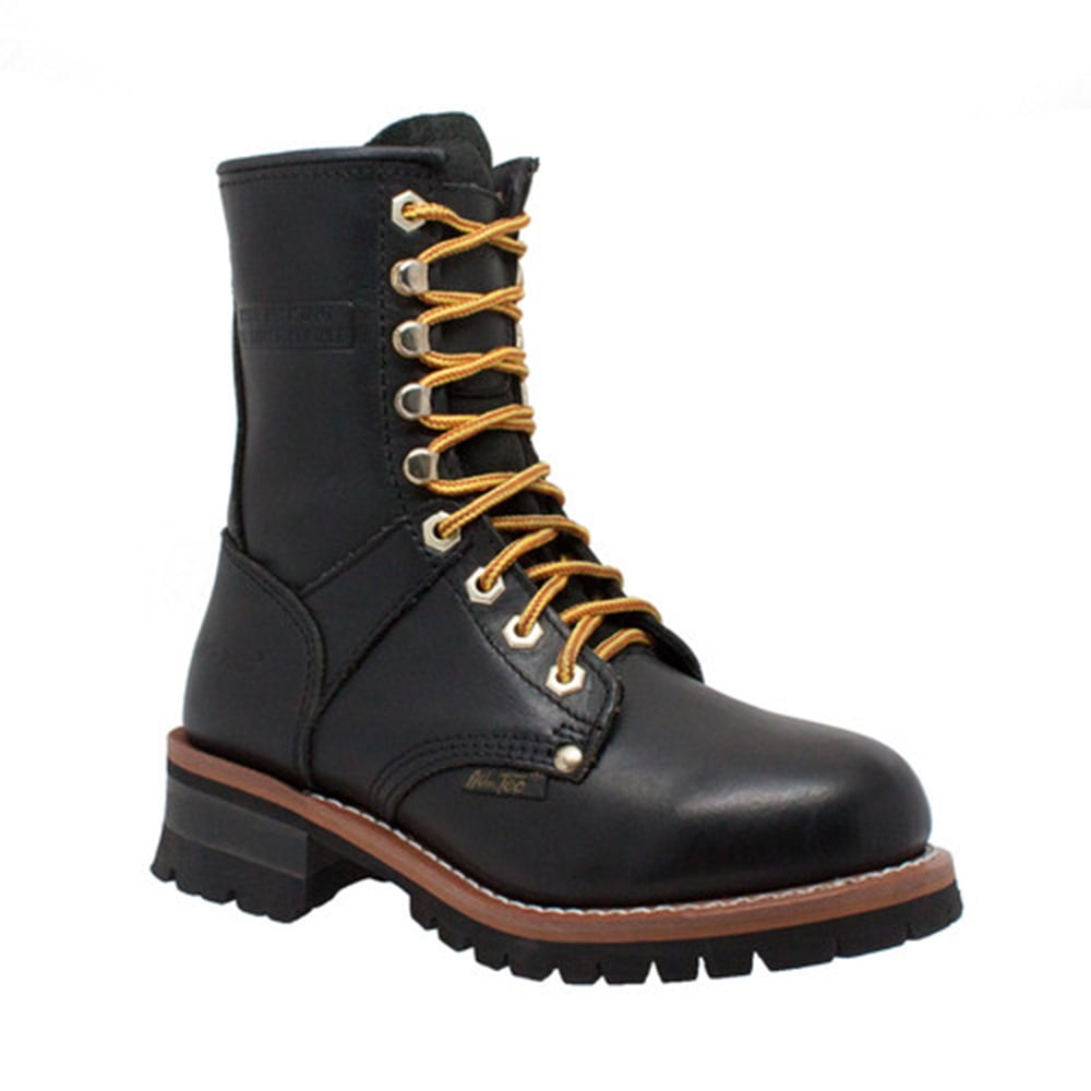 AdTec Women's 2439 9" Logger Work Boots - Walmart.com