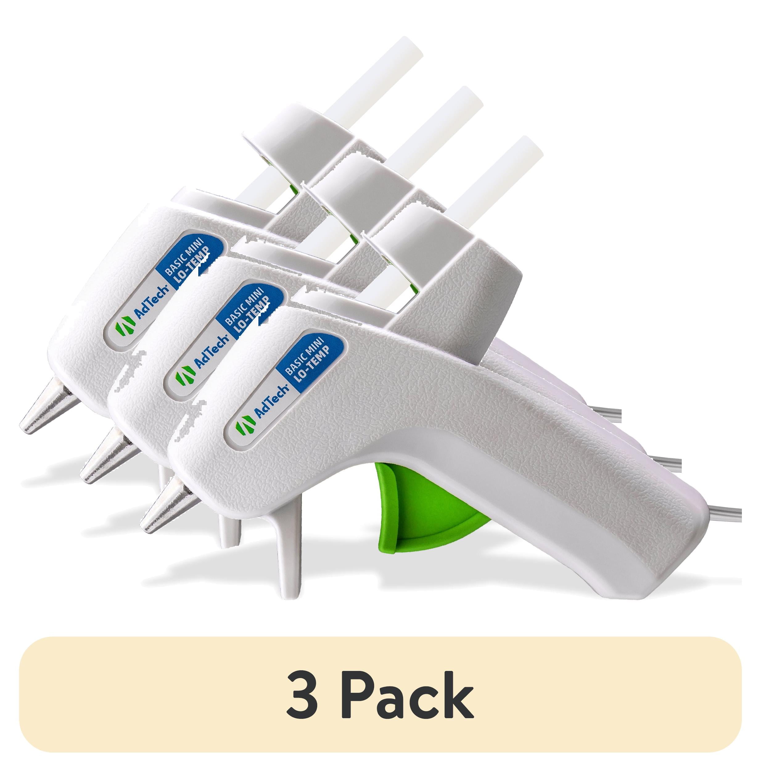 (3 pack) AdTech White Mini Glue Gun - Low Temperature Precision ...
