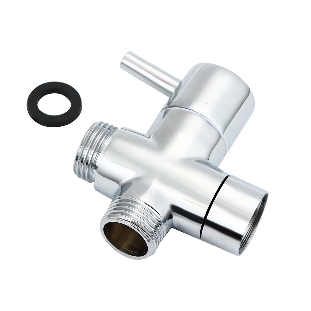 AdXKenry All Metal Universal 3-Way Diverter Valve for Hand Shower and ...