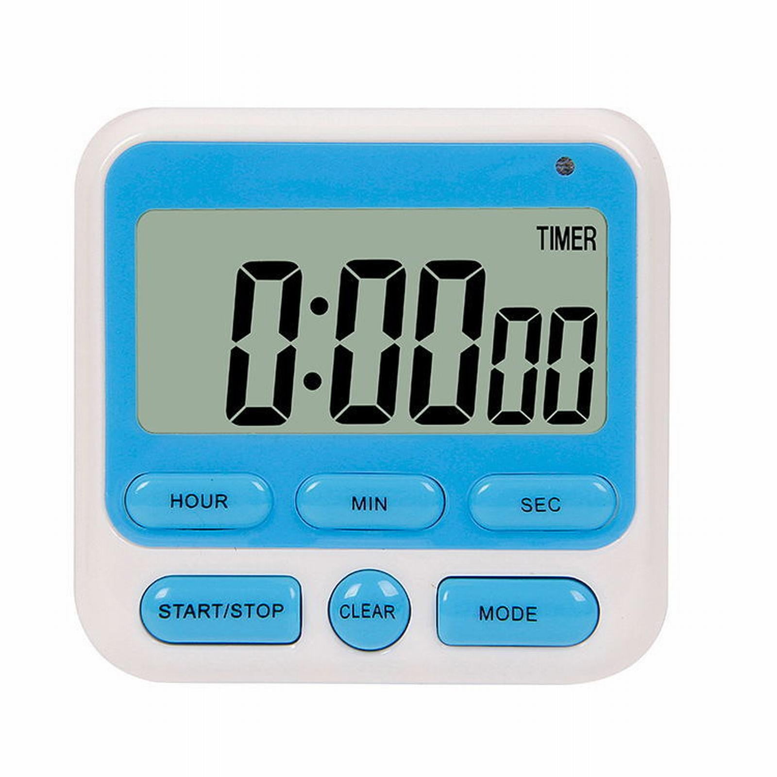 AdXKenry Clock Kit Digital Screen Kitchen Timer Large Display Digital ...