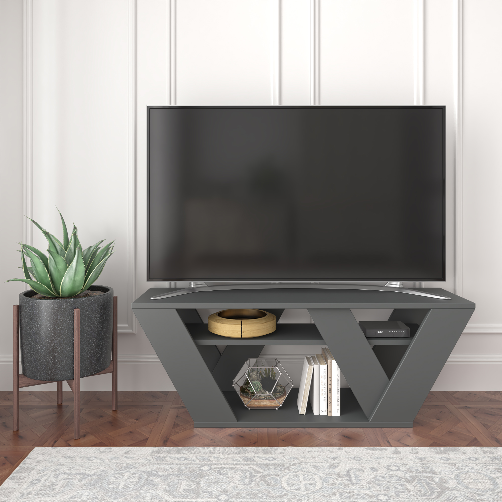 Free Shipping! Ada Home Decor Furniture for TVs up to 48" 2 Tier Open ...