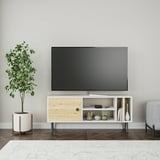 Ada Home Decor Furniture for TVs up to 53" 2 Tier White Oak Arven ...