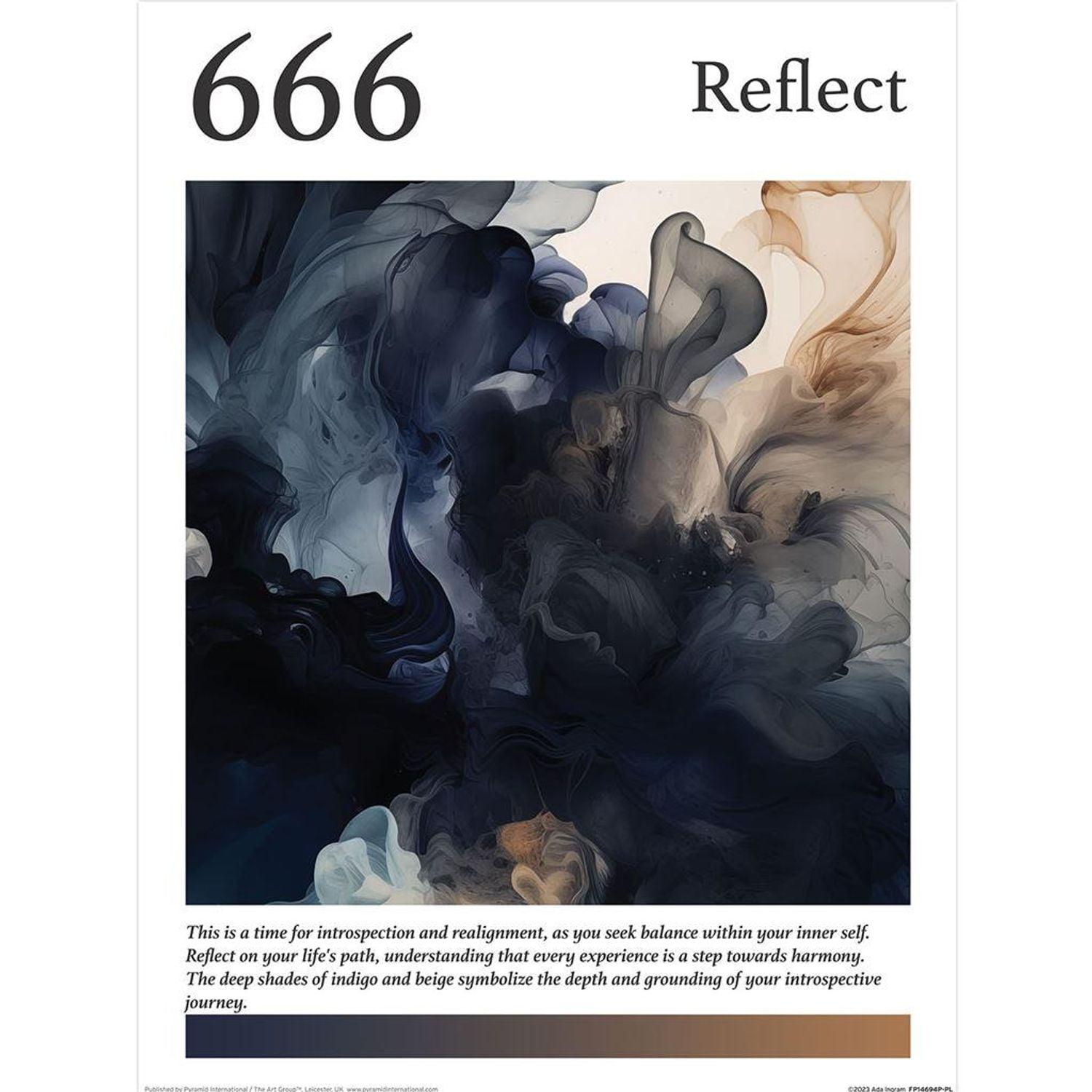 Ada Ingram Angel 666 Print - Walmart.com