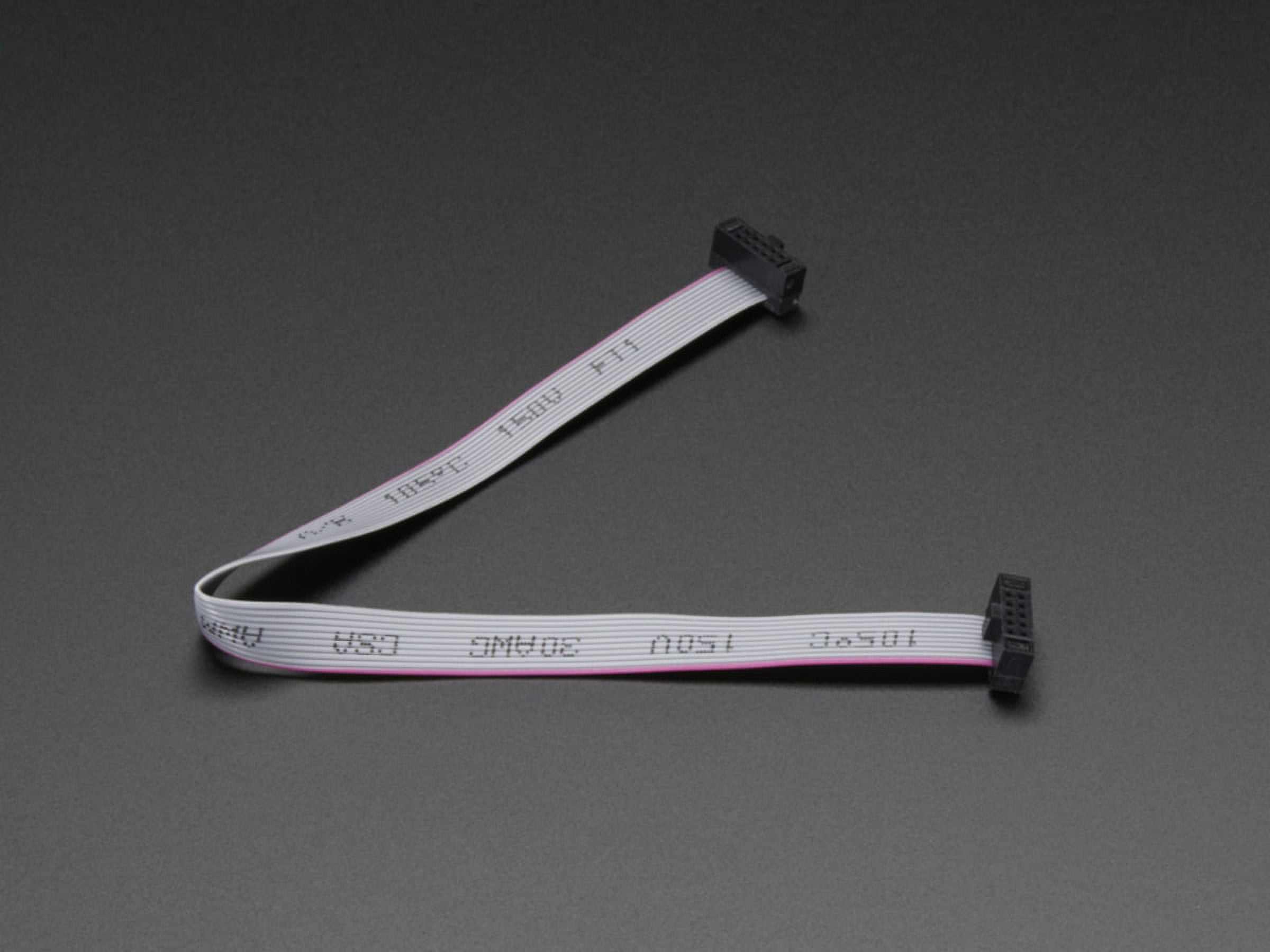 Adafruit 10-pin 2x5 Socket-Socket 1.27mm IDC (SWD) Cable - 150mm long ...