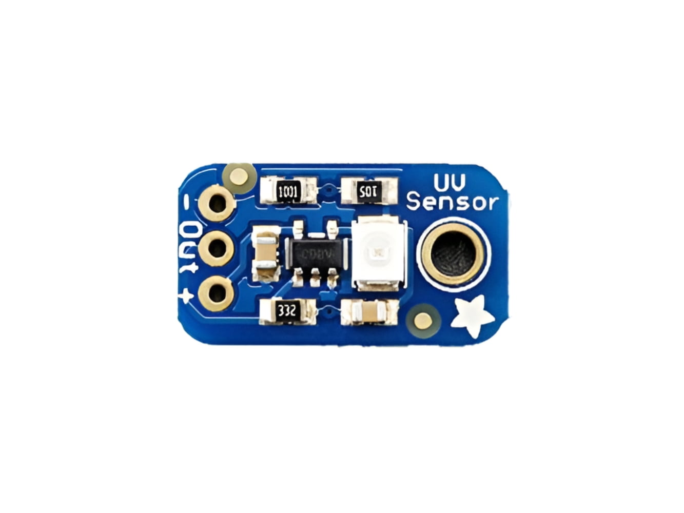 Adafruit Analog UV Light Sensor Breakout - GUVA-S12SD - Walmart.com