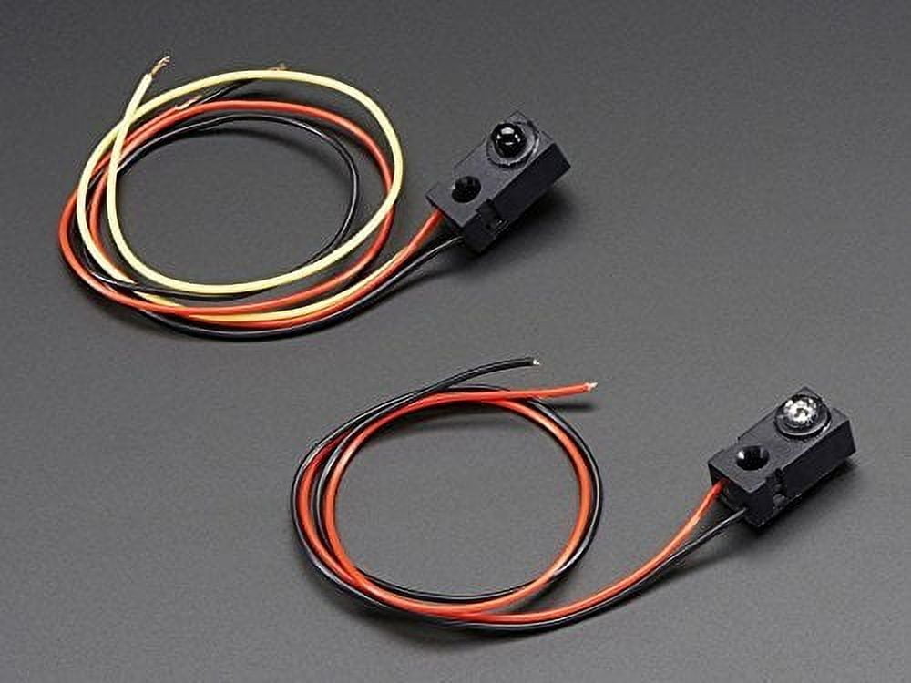 Adafruit IR Break Beam Sensor - 5mm LEDs - Walmart.com