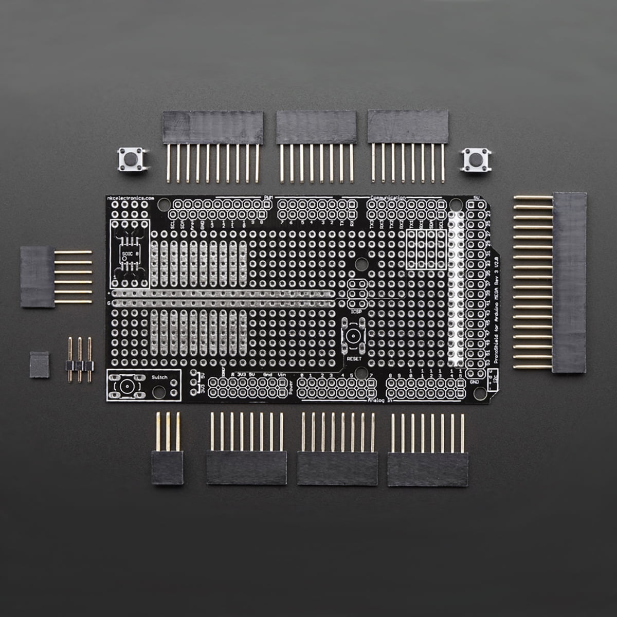 Adafruit Mega protoshield for Arduino - Walmart.com