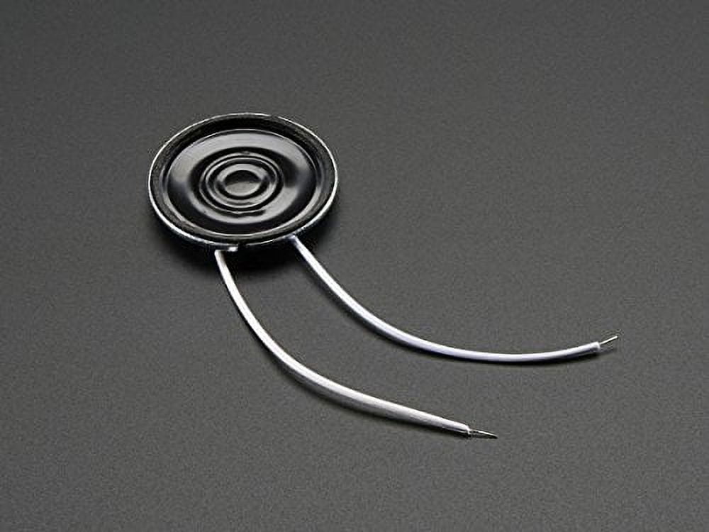 Adafruit Mini Metal Speaker w/ Wires - 8 ohm 0.5W - Walmart.com