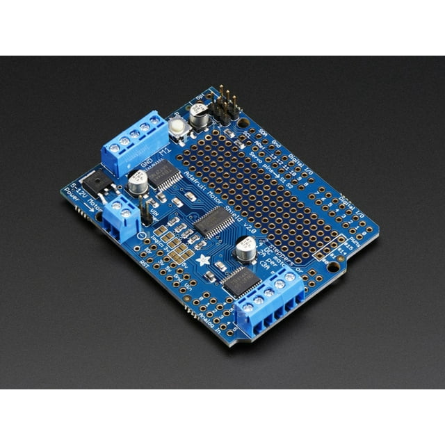 Adafruit Motor/Stepper/Servo Shield for Arduino v2.3 Kit - Walmart.com