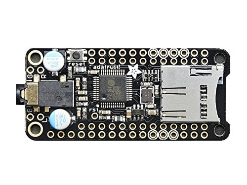 Adafruit Music Maker FeatherWing - MP3 OGG WAV MIDI Synth Player ...