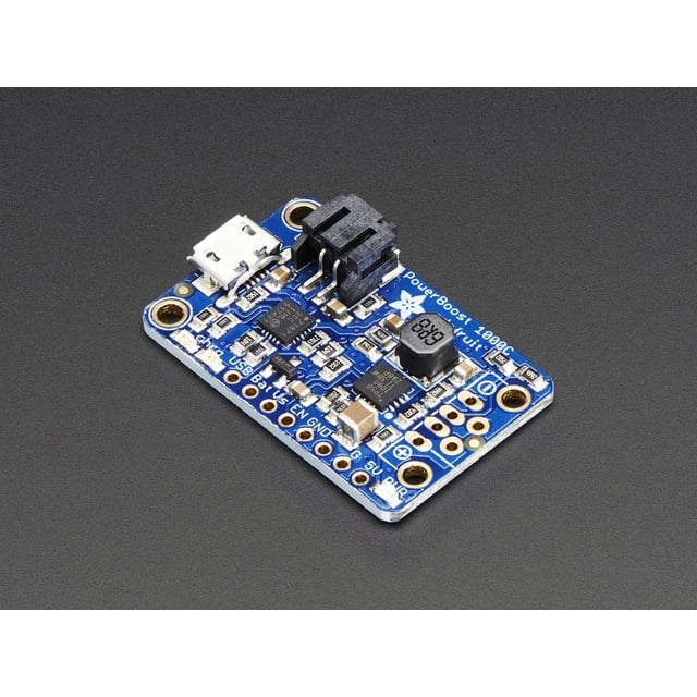 Adafruit PowerBoost 1000 Charger - Rechargeable 5V Lipo USB Boost @ 1A ...