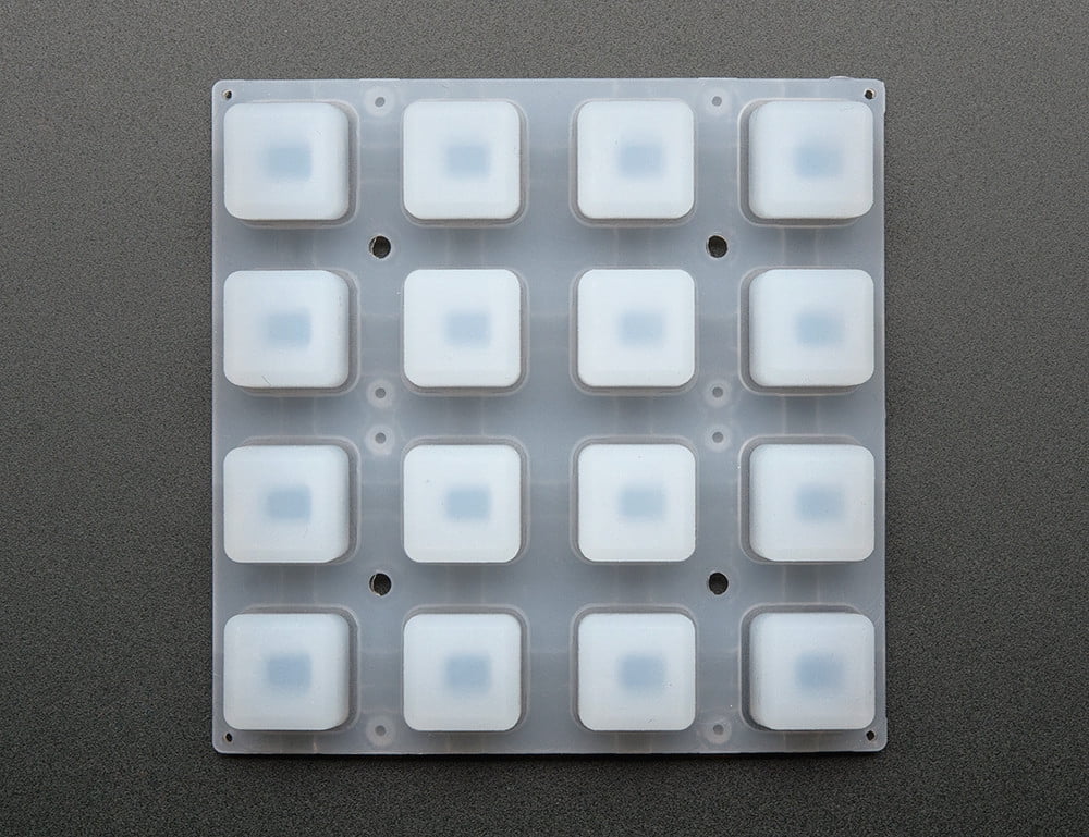 Adafruit Trellis 4x4 Keypad (PCB only) - Walmart.com
