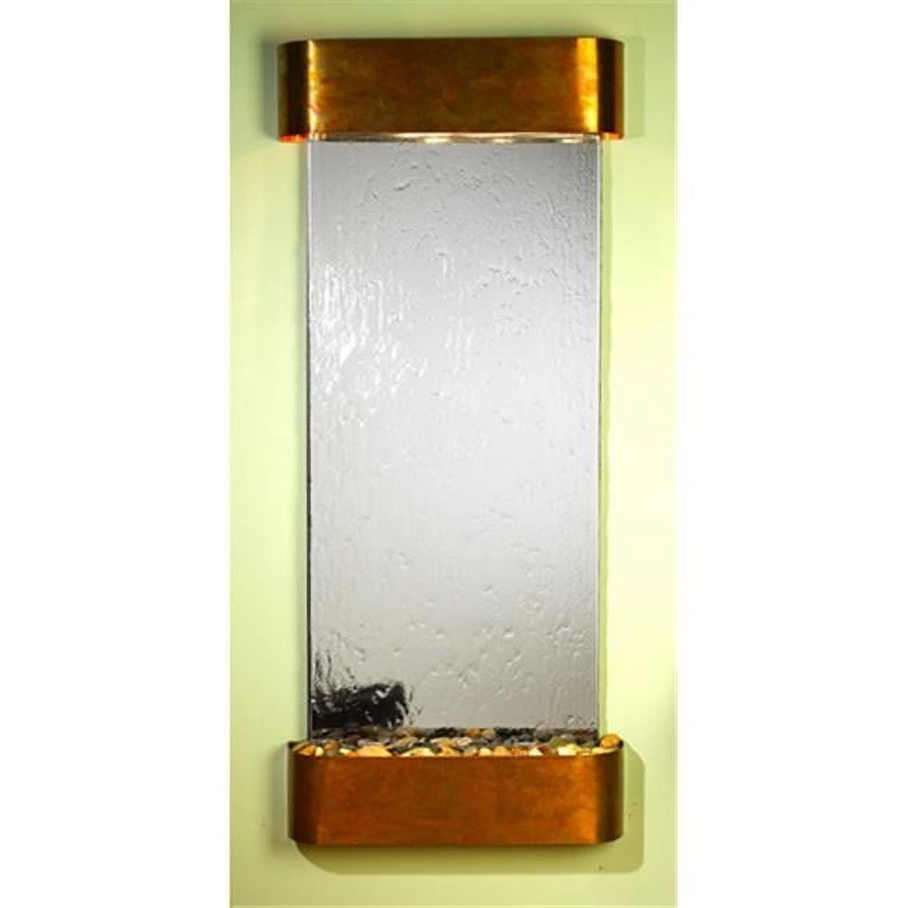 Adagio IFR1040 Inspiration Falls - Silver Mirror Wall Fountain ...