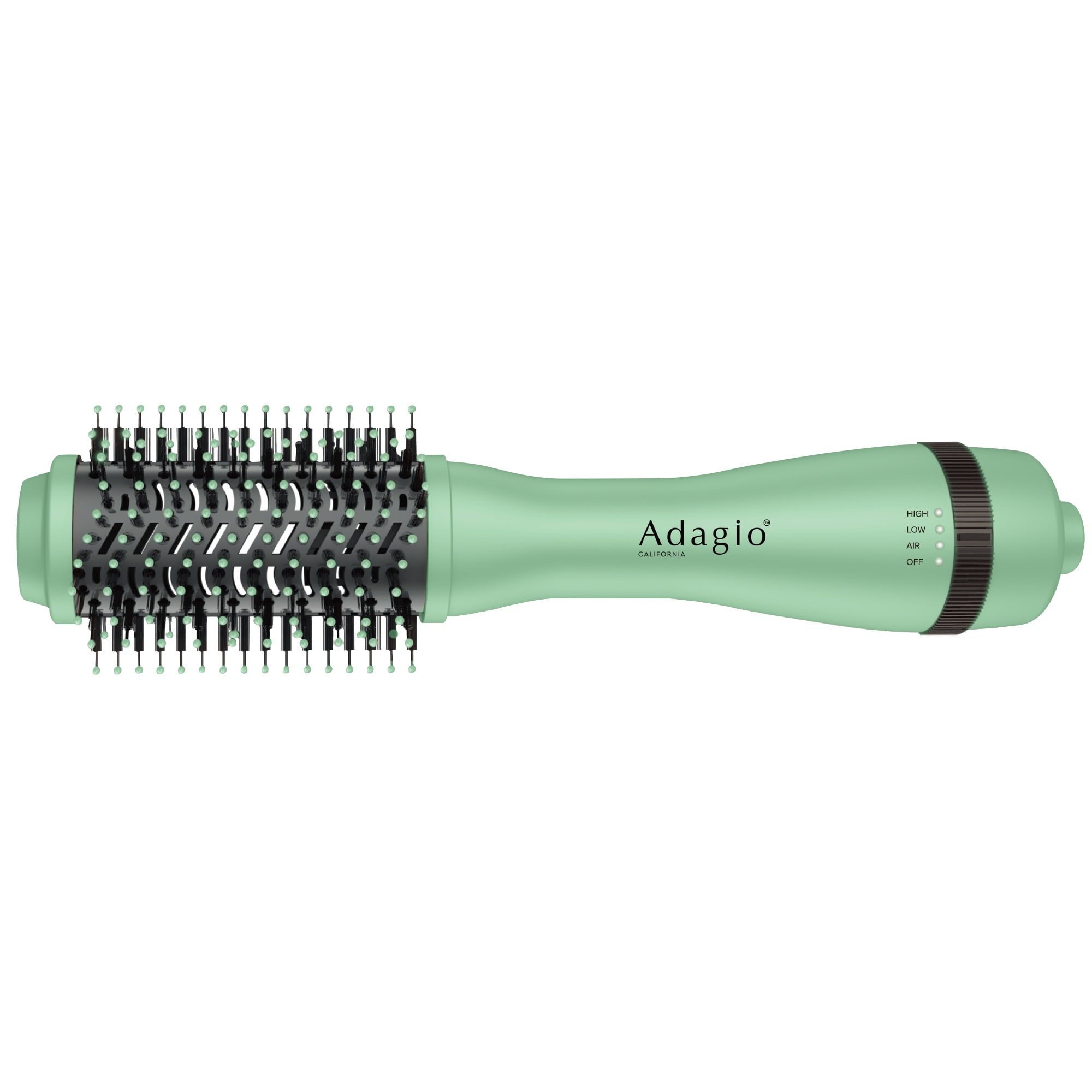 Adagio Professional Blowout Brush, 2", Seafoam Green - Walmart.com