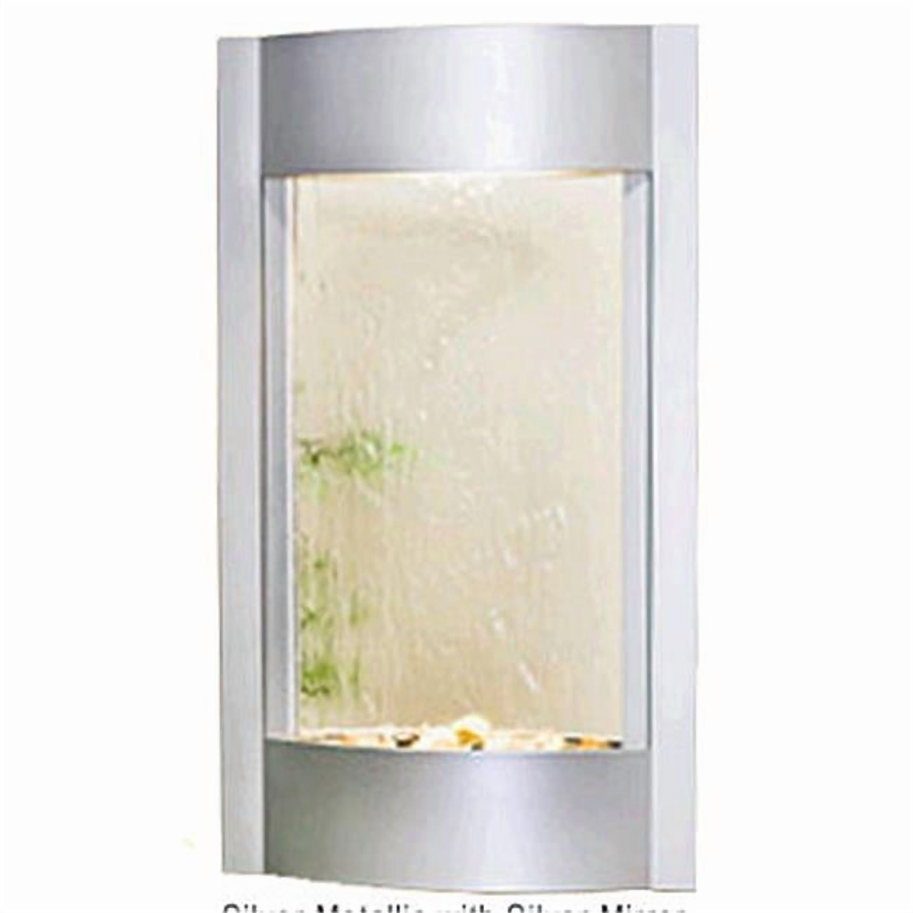 Adagio Serene Waters - Silver Mirror Wall Fountain - Walmart.com
