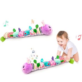 Bright Starts Grab & Giggle Monkey Multi-Sensory Toy for Infants with ...