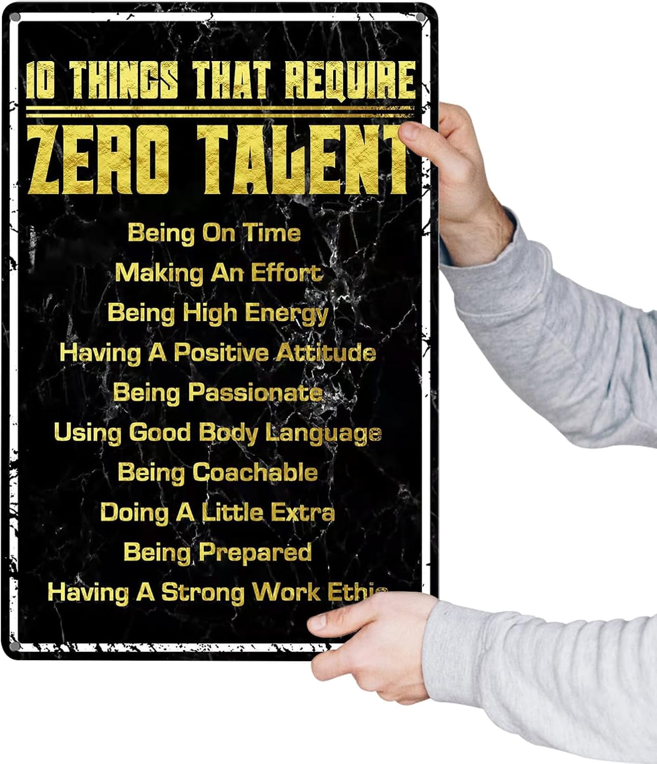Adale 10 Things That Require Zero Talent signs-Inspirational ...