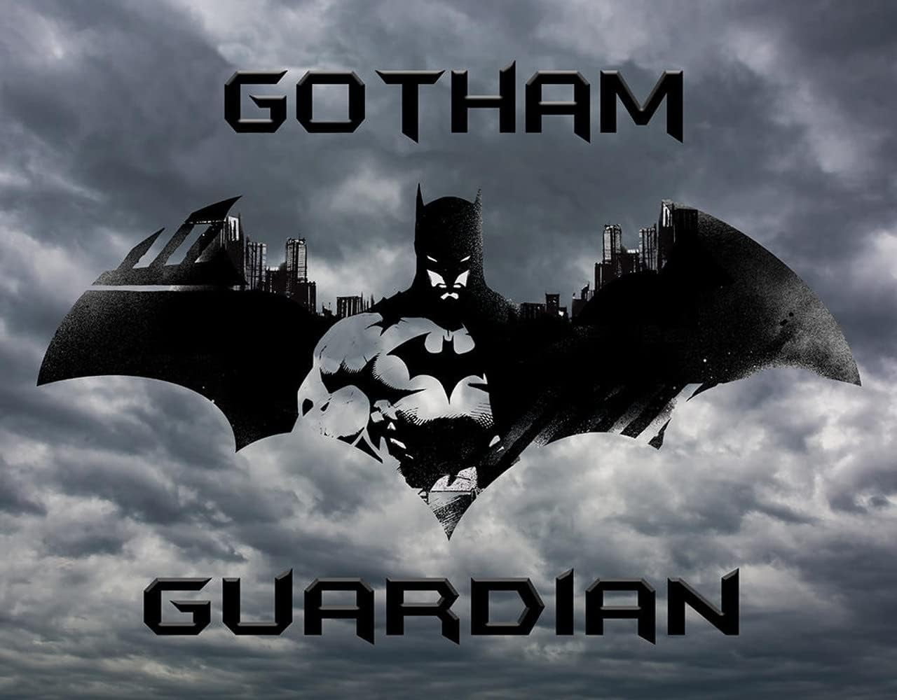 Adale Gotham Guardian - Batman Tin Sign - Nostalgic Vintage Metal Wall ...