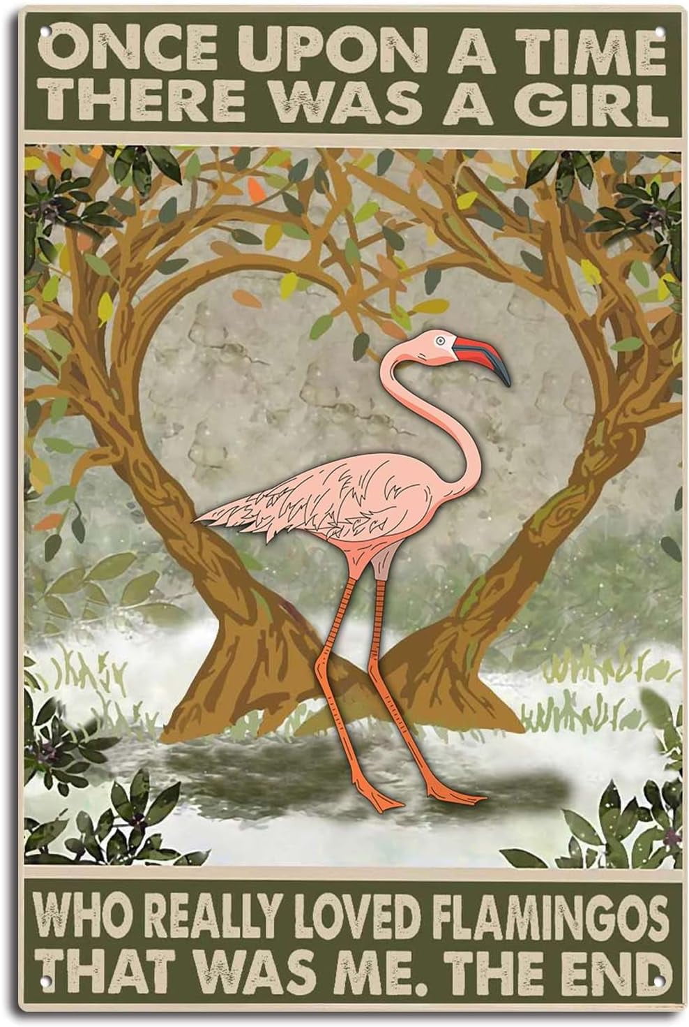 Adale Love Flamingo Signs, Once Upon A Time There Was A Girl Who Really ...