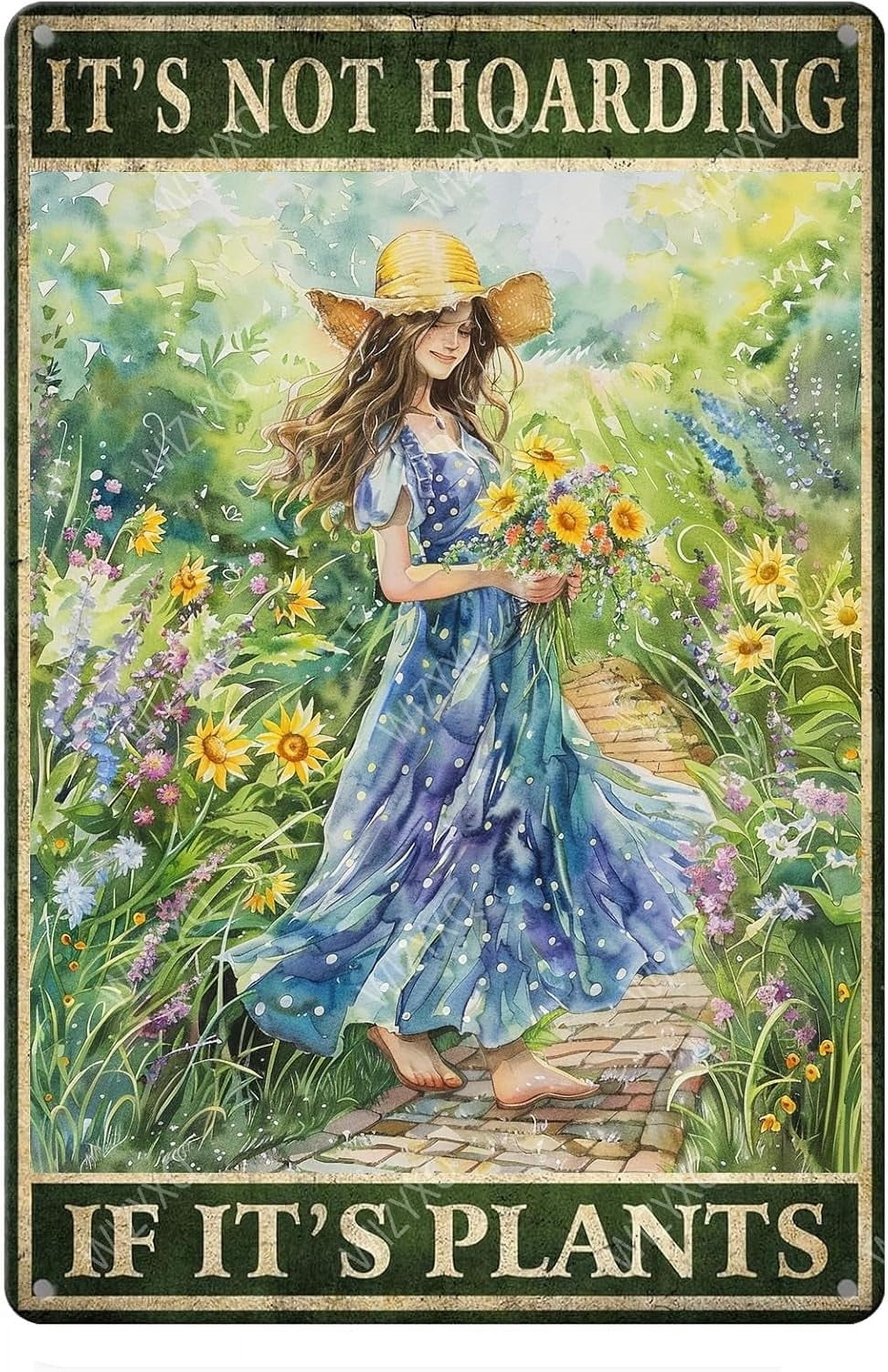 Adale Metal Signs It'S Not Hoarding Sign Funny Vintage Tin Sign ...