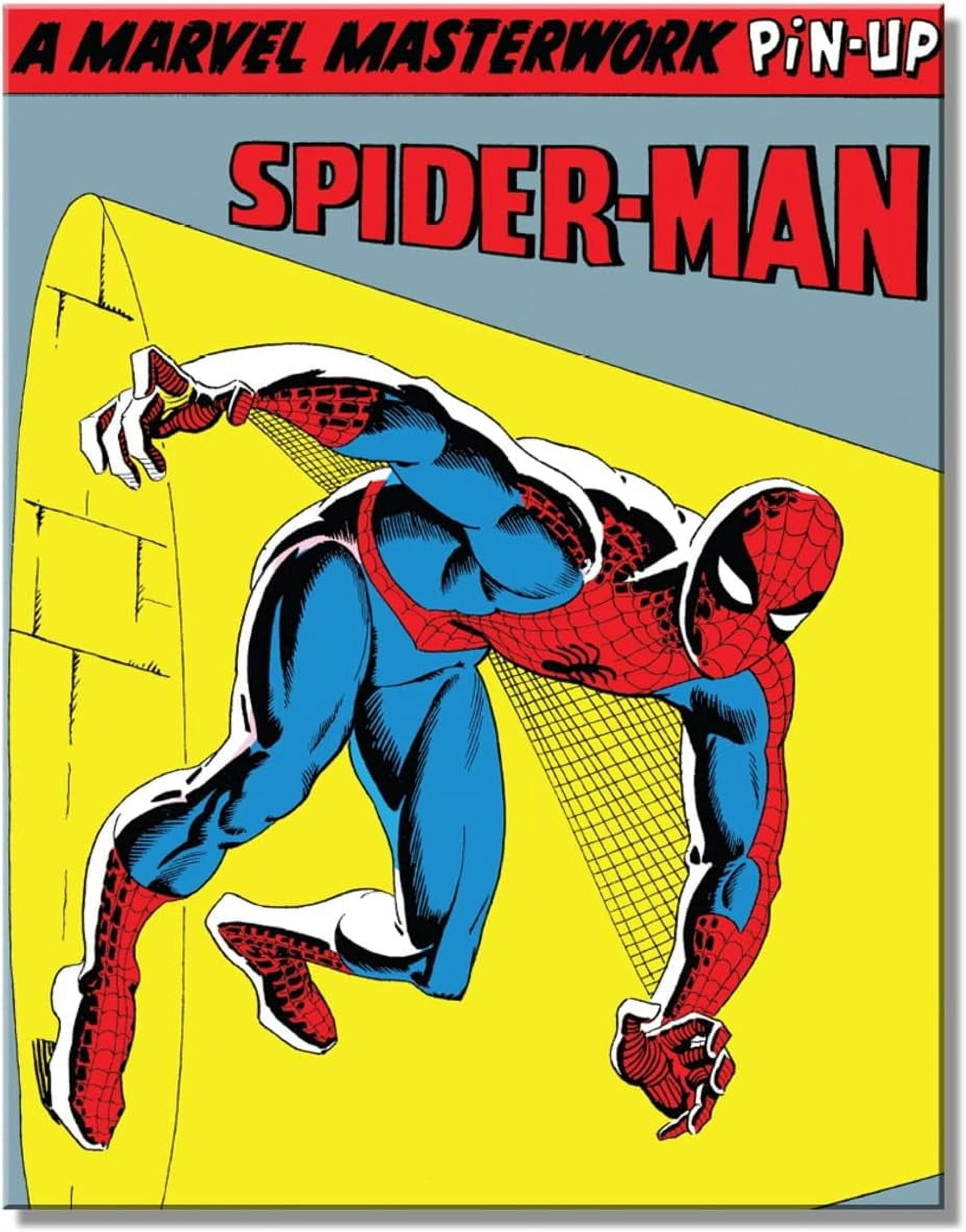 Adale Spider Man A Tin Sign - Nostalgic Vintage Metal Wall Decor (Size ...