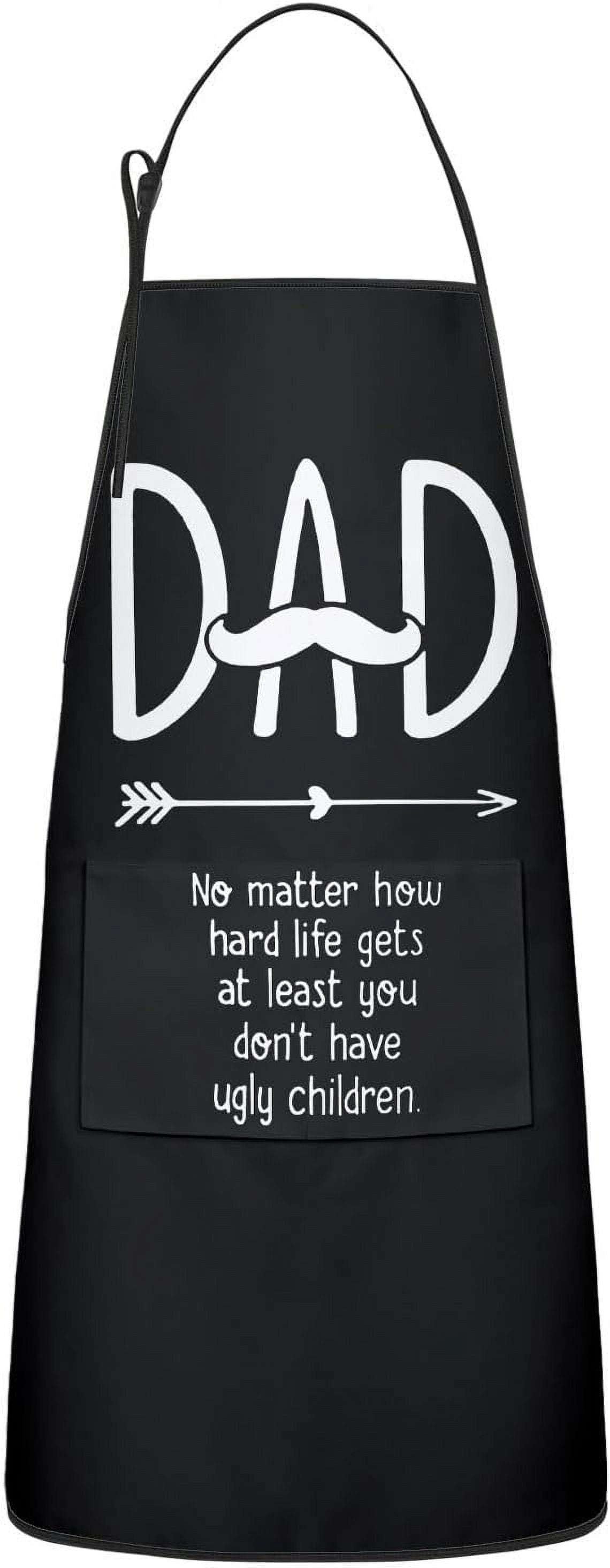 Adalore Grill Daddy Apron Bottle Opener, Towel for Dad on Birthday ...