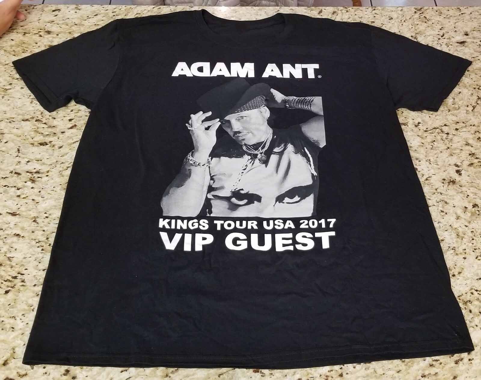 Adam Ant Kings Tour USA T-shirt S to 5XL UR242 - Walmart.com