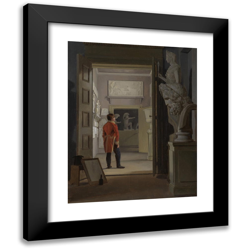 Adam August Müller 12x14 Black Modern Framed Museum Art Print Titled ...