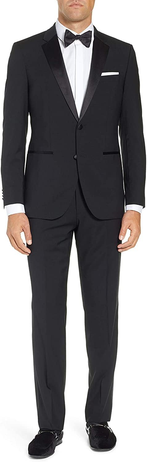 Adam Baker Designed, Men's Modern Fit Two Button Notch Lapel Two-Piece ...