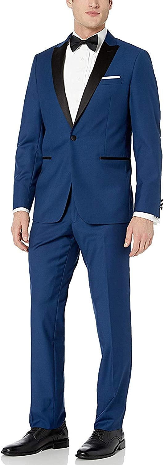 Adam Baker Designed, Men's One Button Peak Lapel Two-Piece Tuxedo ...