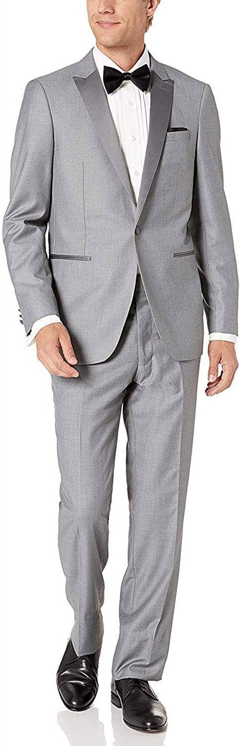 Adam Baker Designed, Men's One Button Peak Lapel Two-Piece Tuxedo ...