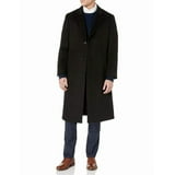 Adam Baker Men's Single Breasted Luxury Wool Full Length Topcoat - Available In Colors - Walmart.com