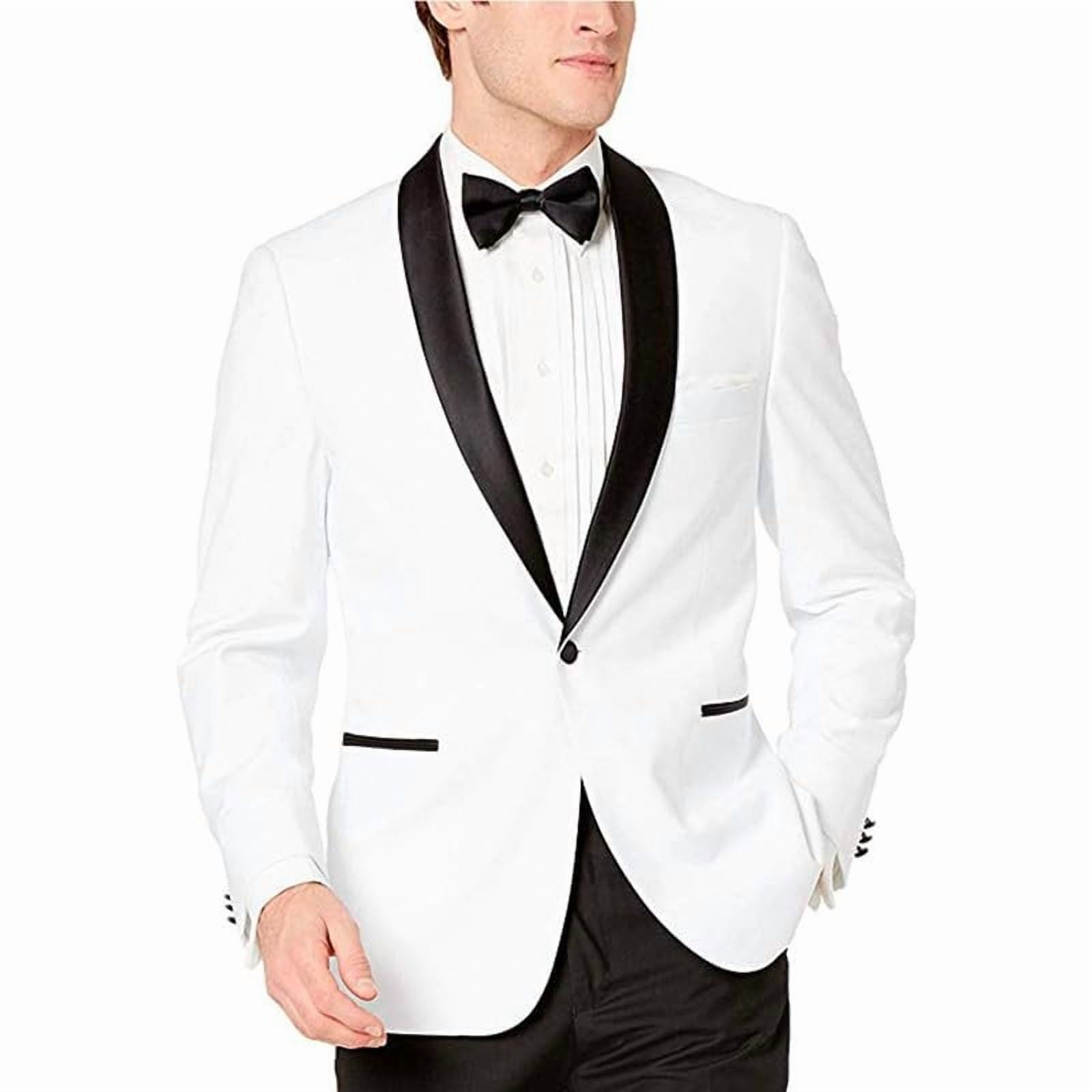 Adam Baker Men's Tuxedo Jacket Slim Fit Shawl Collar Tuxedo Jackets for ...