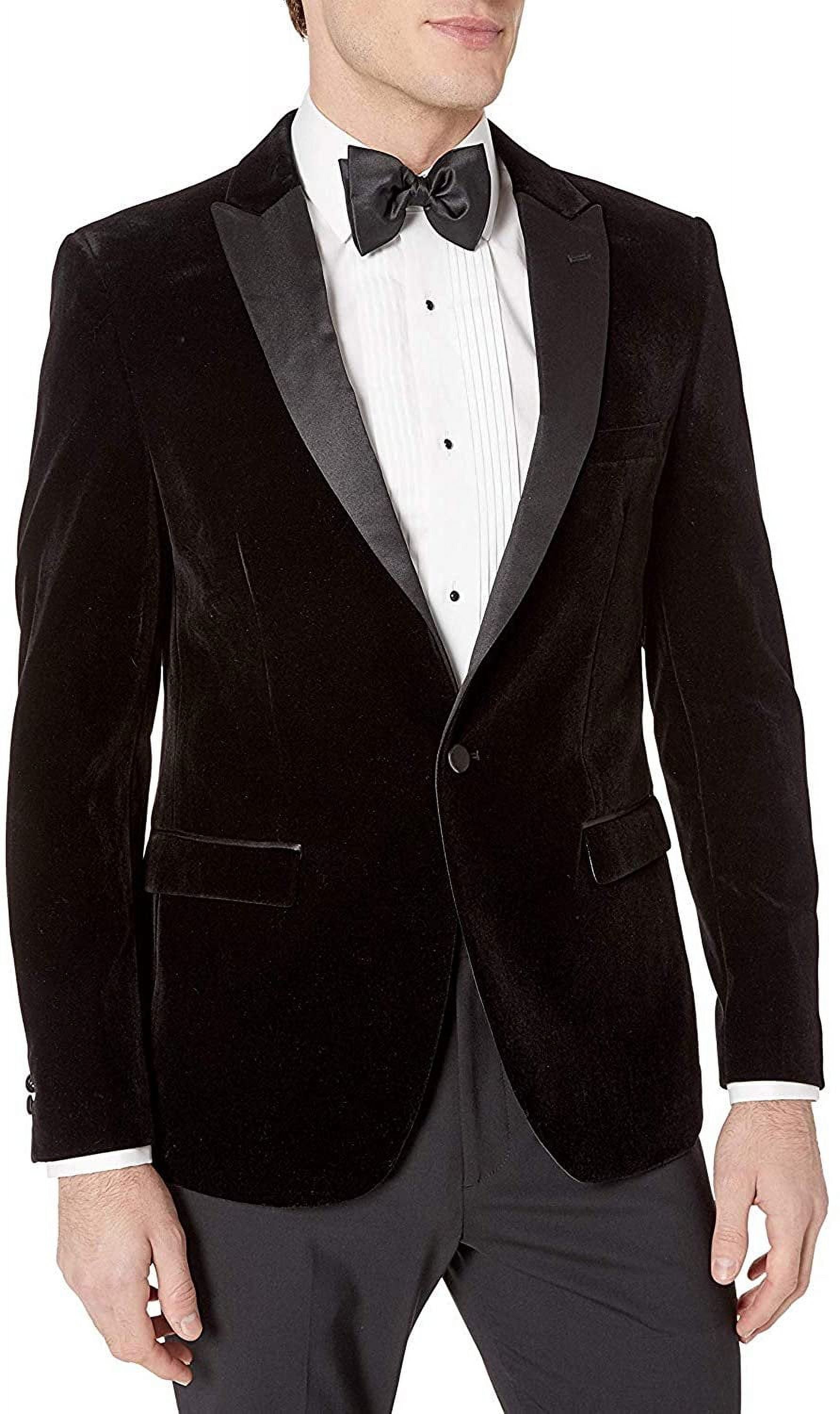 Adam Baker Men's Slim Fit Velvet Sport Coats - Colors - Walmart.com
