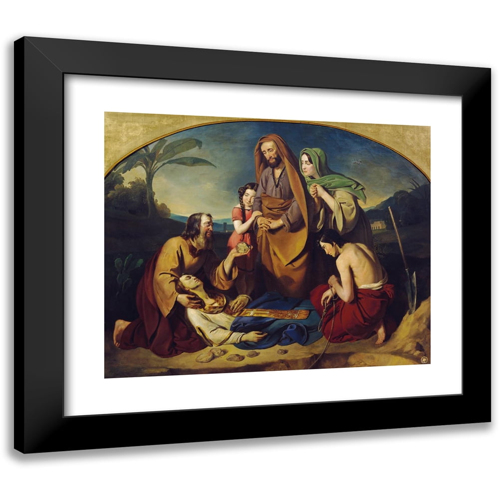 Adam Brenner 24x20 Black Modern Framed Museum Art Print Titled - The ...