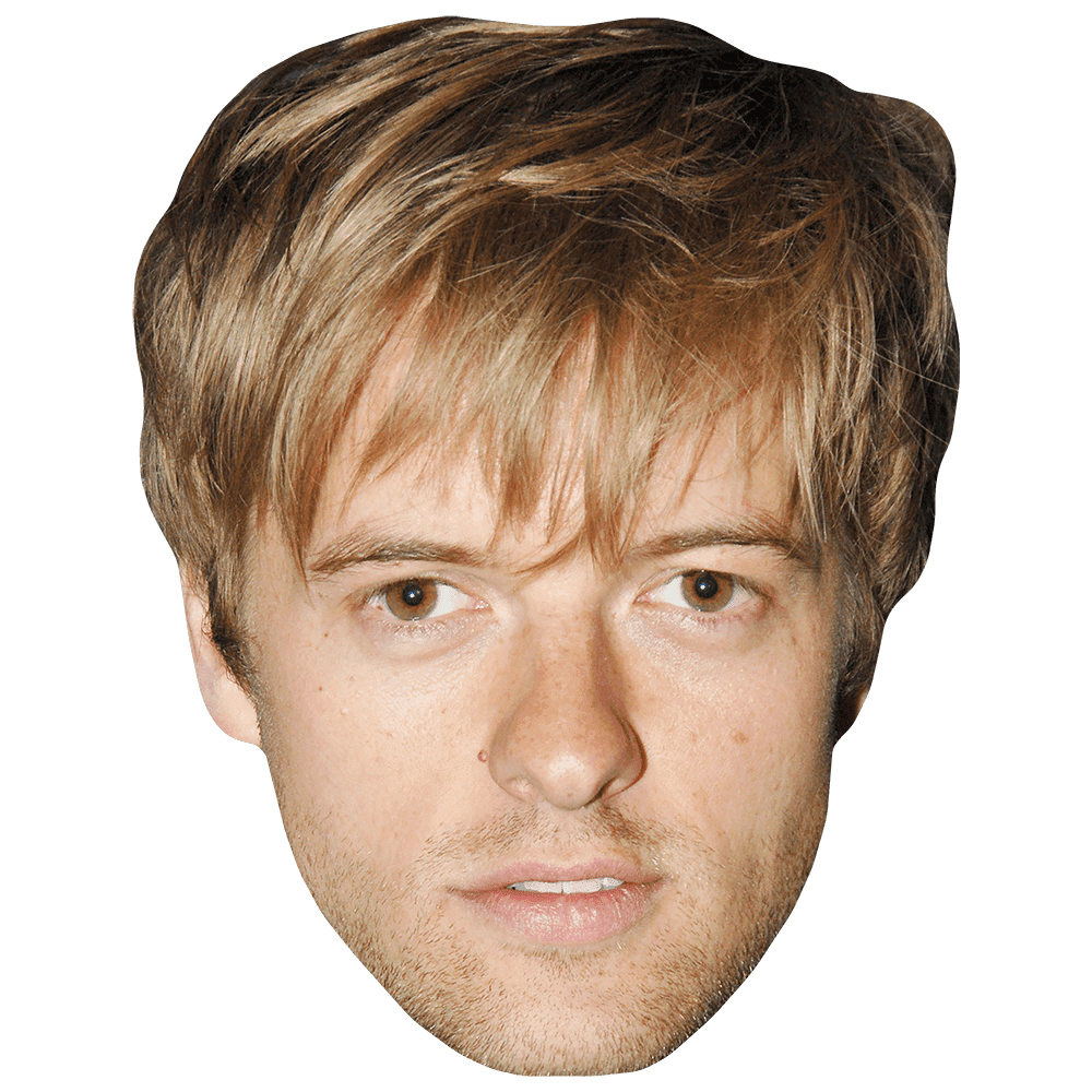 Adam Campbell (Young) Celebrity Mask, Flat Card Face, Fancy Dress Mask ...