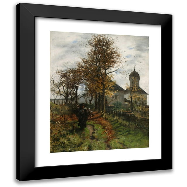 Adam Chmielowski 15x18 Black Modern Framed Museum Art Print Titled ...
