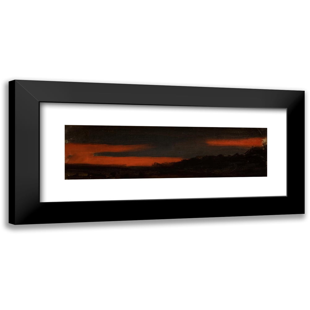 Adam Chmielowski 24x9 Black Modern Framed Museum Art Print Titled ...