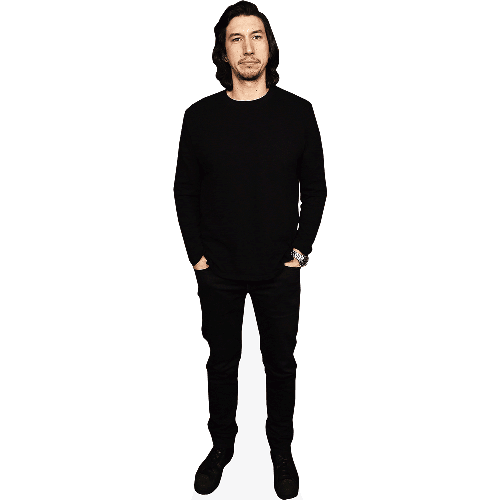 Adam Driver (Casual) Lifesize Cardboard Cutout Standee - Walmart.com